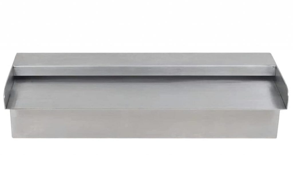 Rectangular Waterfall Pool Fountain Stainless Steel – Poolsparlight