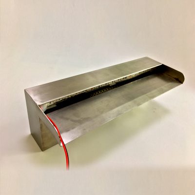 Stainless Steel Sheer Descents with LED light – Poolsparlight