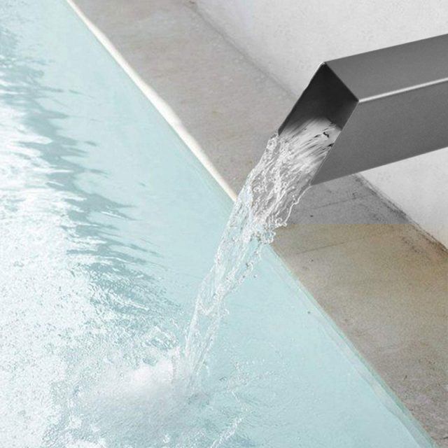 Square Water Fountain Spout Scupper for Pools Ponds Fountains ...